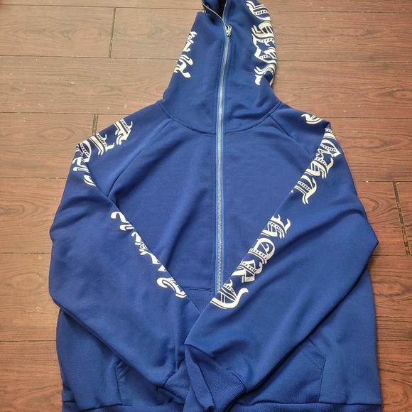 SHEIN | Jackets & Coats | Shein Royal Blue Zip Up Hoodie | Poshmark